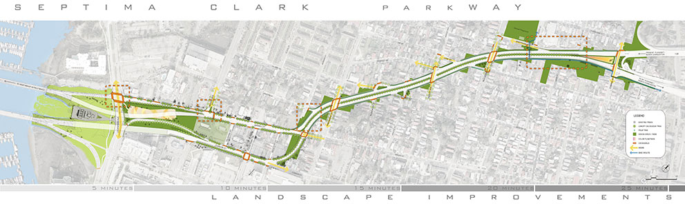 Septima Clark Parkway | DesignWorks, LC | Urban Design, Landscape ...